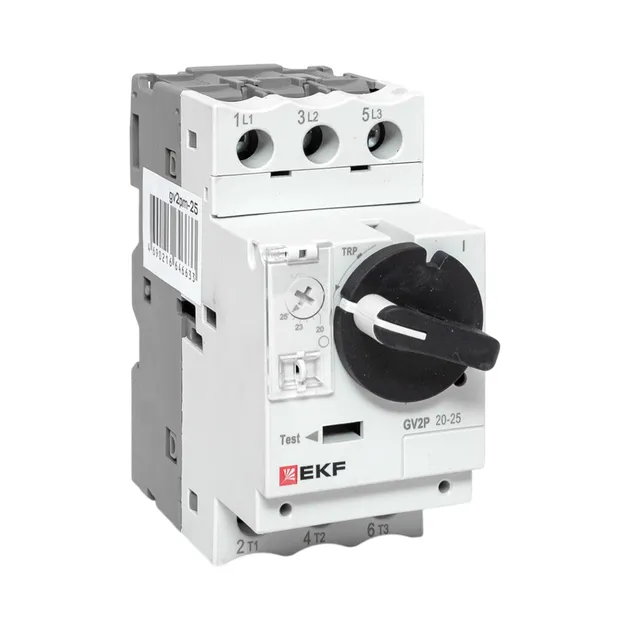 Автомат пуска двигателя GV2P 20-25А EKF. Цены, характеристики, фото на официальном сайте ...