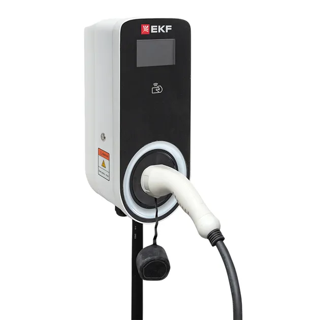 Зарядное устройство для электромобилей переменного тока 22 кВт с GB/T коннектором EKF Impulse ...