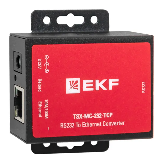 1-портовый преобразователь RS-232 в Ethernet, EKF, MC-232-TCP TSX EKF. Цены, характеристики ...