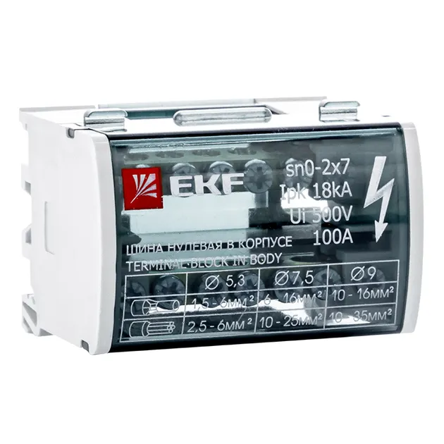Шина нулевая в корпусе (2х7) EKF PROxima купить за 563 руб. в интернет ...