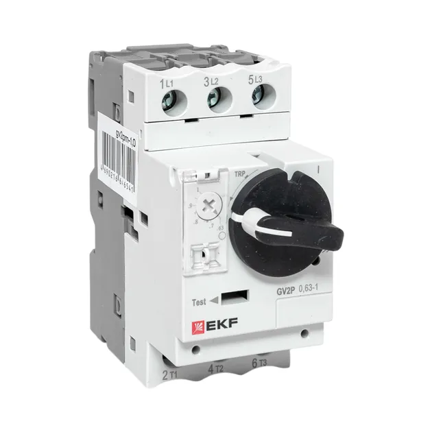 Автомат пуска двигателя GV2P 0,63-1А EKF. Цены, характеристики, фото на официальном сайте ...