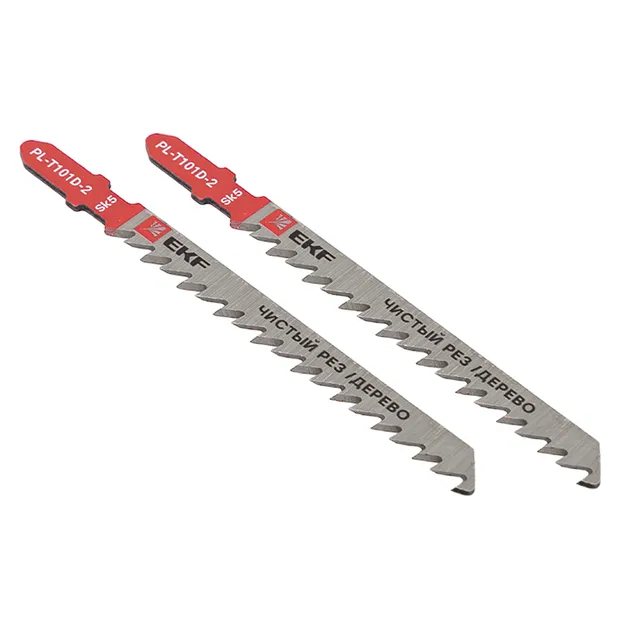 Пилки для электролобзика T101D (чистовой рез по дереву)(SK5)(2 шт) EKF Expert купить за 91 руб ...