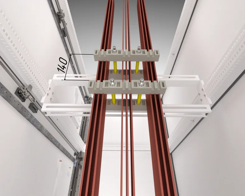 Кронштейн для шинодержателя плоских шин FORT для корпуса глубиной 400 EKF PROxima. Цены ...